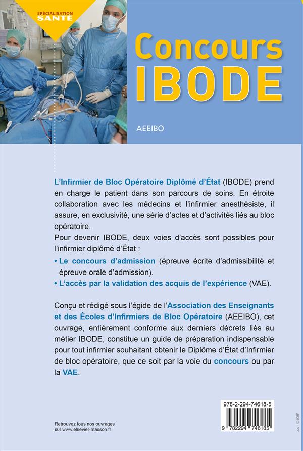 ENTRAINEMENT : concours IBODE - épreuves écrite et orale et accès par la VAE : Collectif ...