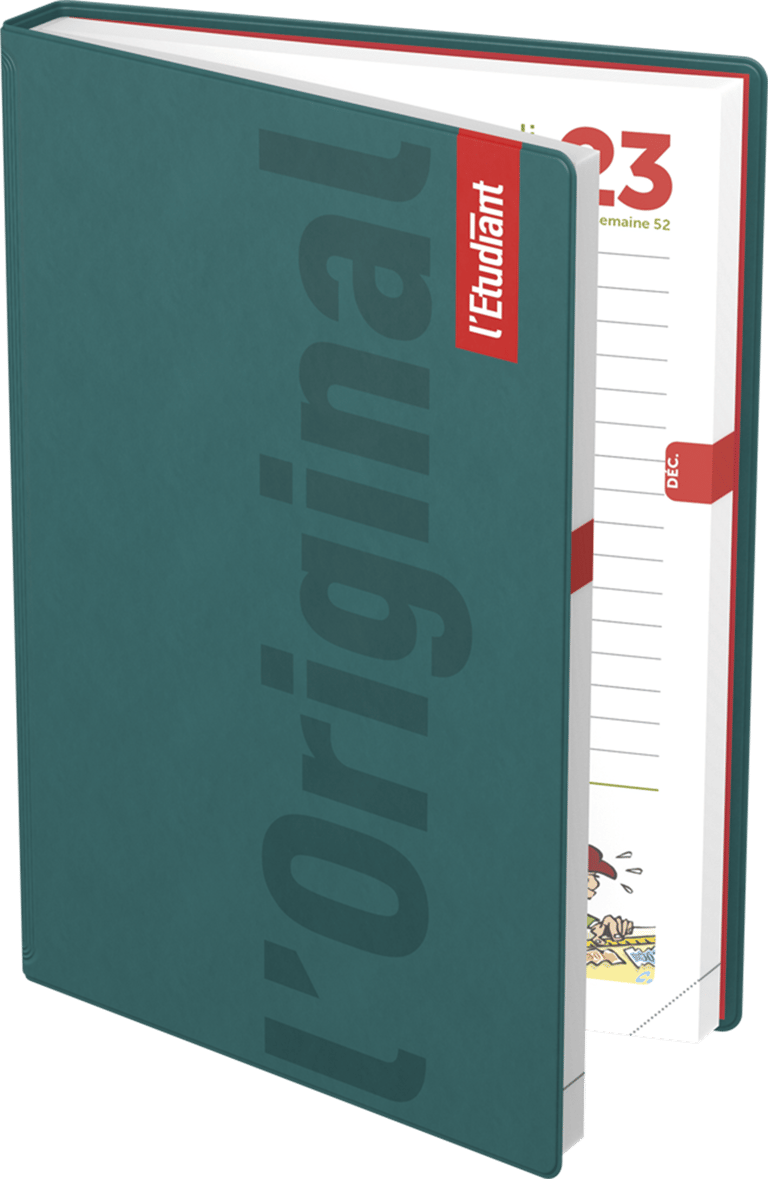 Agenda scolaire journalier 2020/2021 - L'original - 15 x 20 cm - L ...
