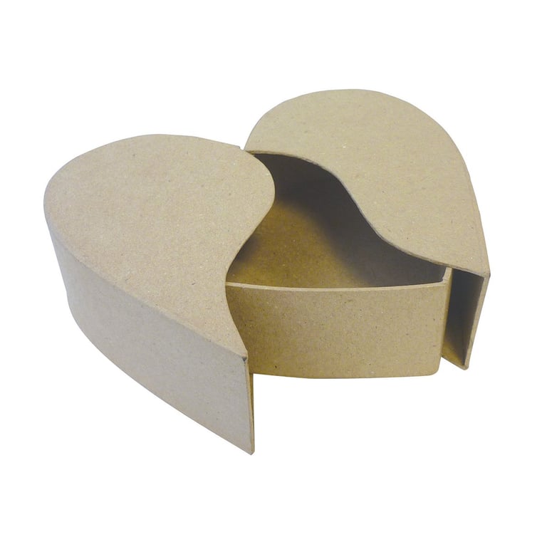 BOITE CŒUR CARTON 17X15X5CM BOITE CŒUR CARTON 17X15X5CM - Supports ...