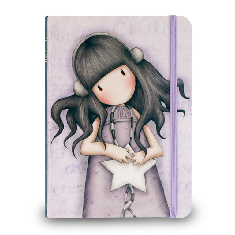 CAHIER 192P GORJUSS WORDS CAHIER 192P ELASTIQU GORJUSS THESE WORDS | Cultura