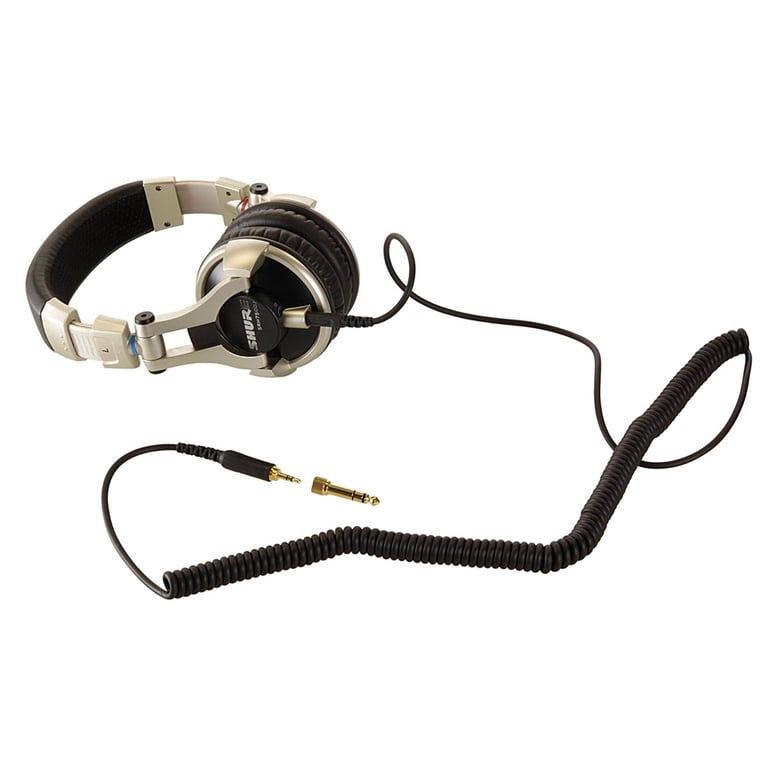 Shure - Casque DJ pro - Noir- SRH750DJ - Casques de monitoring ...