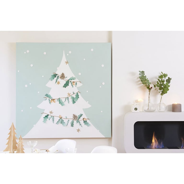 Châssis - toile 3D 100% coton Monali - 100 x 100 cm - Toiles coton 3D ...