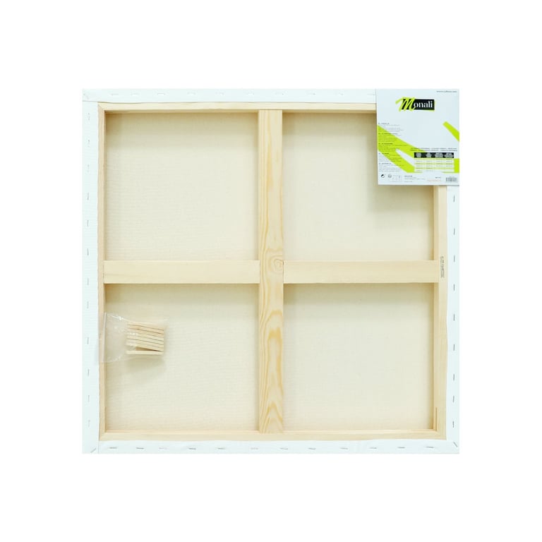 Châssis - toile 3D 100% coton Monali - 60 x 60 cm - Toiles coton 3D ...