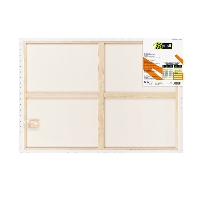 Châssis - toile synthétique Monali - 50P / 116 x 81 cm - Toiles | Cultura
