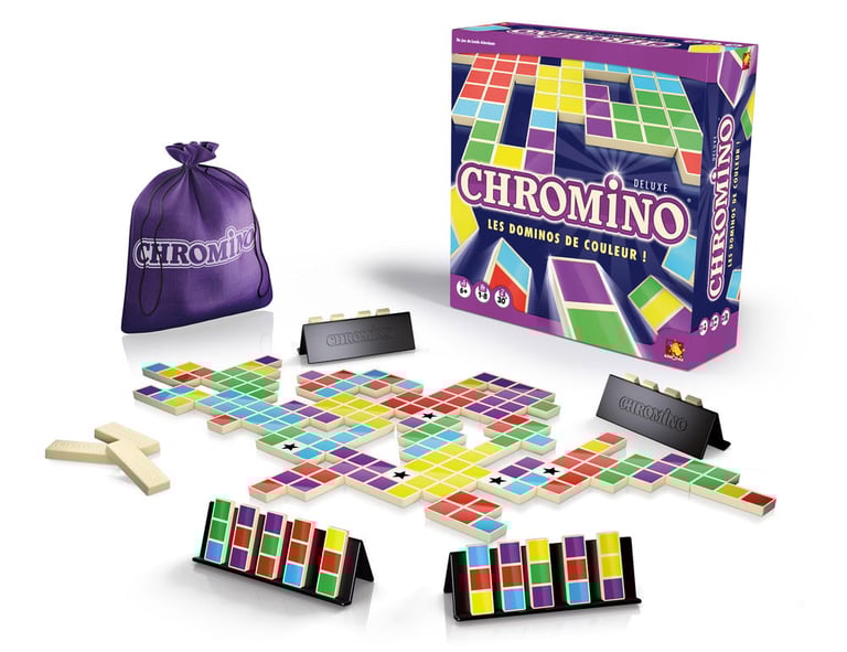 Chromino Deluxe - Jeux de stratégie famille - Jeux de stratégie | Cultura
