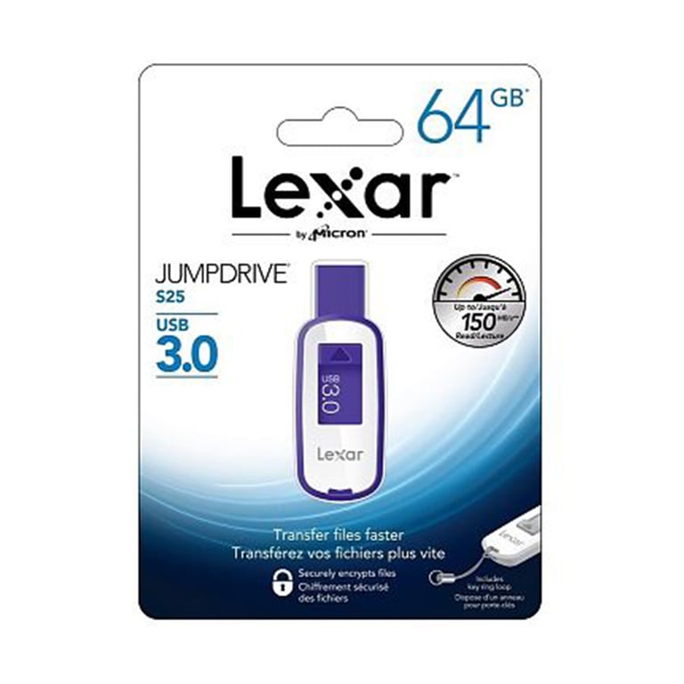 CLE USB 3.0 64GO JUMPDRIVE S25 - Clé USB - Disques dur et périphériques ...