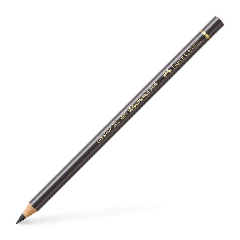 Crayon de couleur Polychromos 175 sépia foncée - Faber Castell ...
