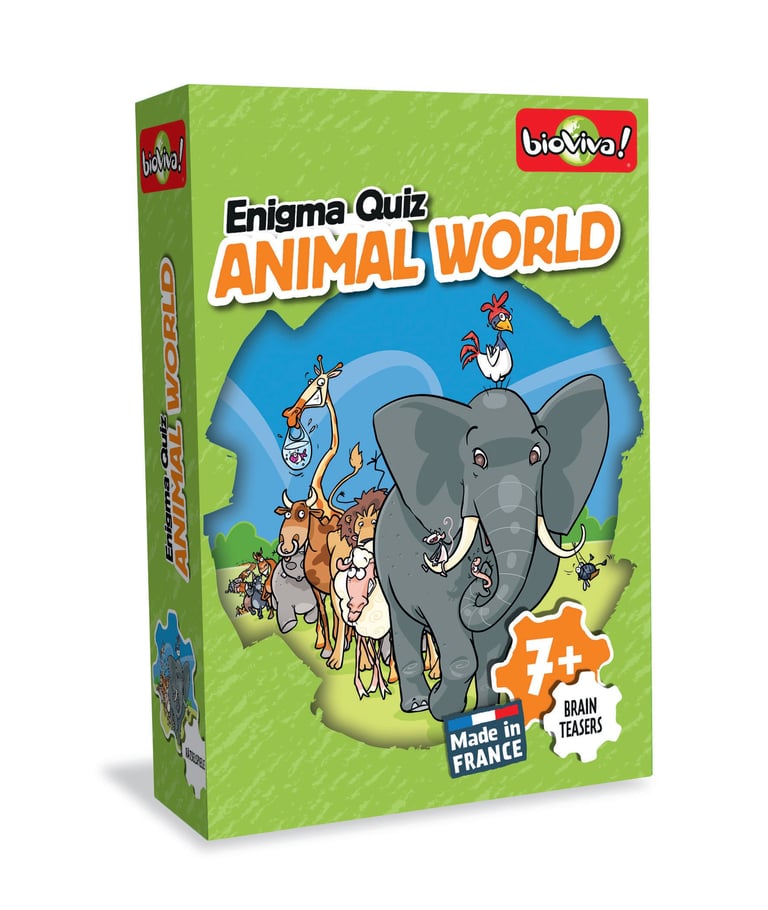 Jeu d'énigmes - Monde animal - Jeux pour découvrir la nature et les ...