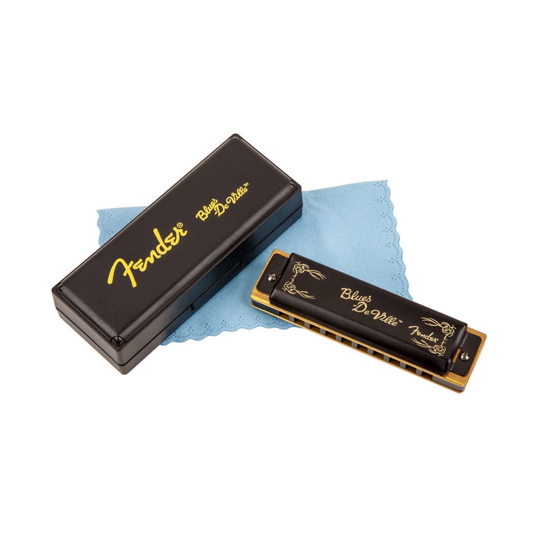 Fender - Harmonica Blues Deville - B flat / Si bémol - Harmonica ...