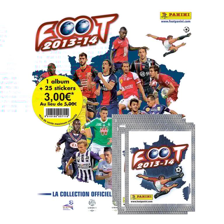 Album foot avec 25 stickers - Panini 2013 - 2014 - Stickers Panini ...