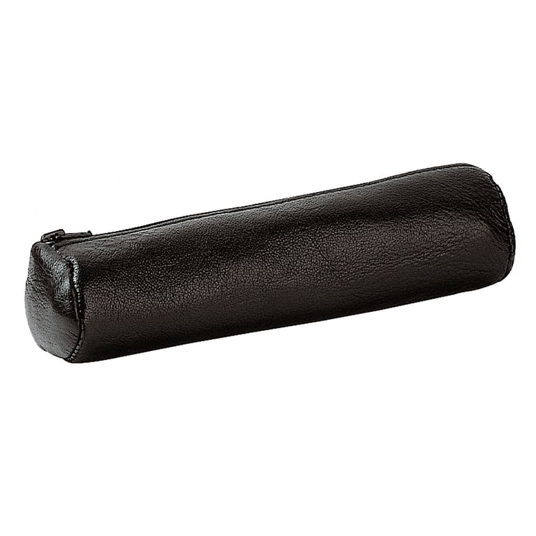 Trousse Quo Vadis - Cuir - 1 compartiment - Rond - Noir - Trousses ...