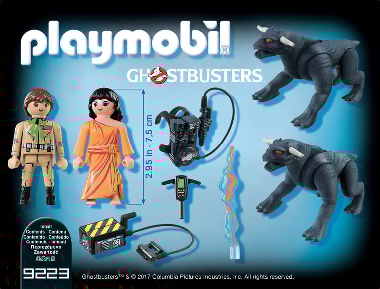 Venkman et les Chiens de la Terreur - Playmobil® - Ghostbusters™ - 9223 ...