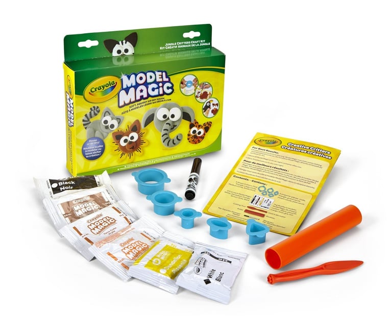 Kit Model Magic Créations Jungle - Coffrets moulage enfant - Coffrets ...