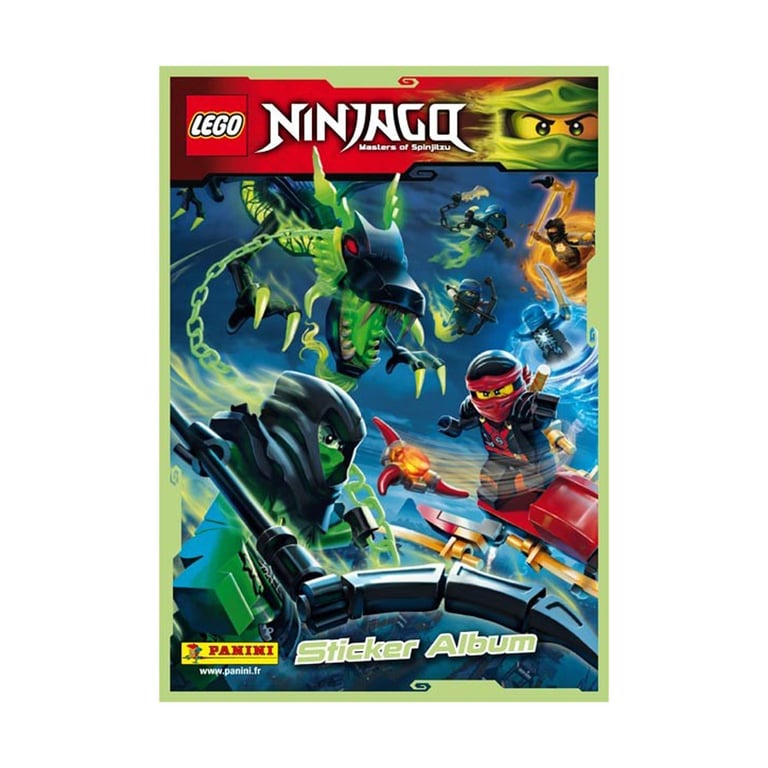 Album stickers Lego Ninjago - Stickers Panini - Jeux de récré | Cultura