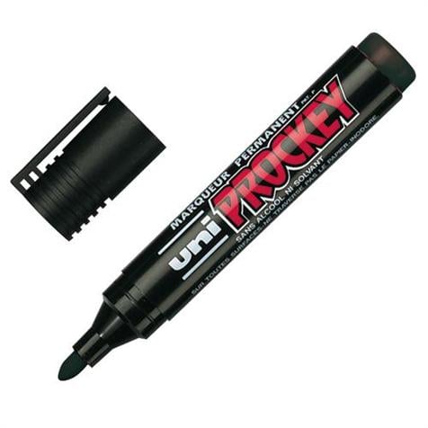 Marqueur - Noir - Prockey - Pointe moyenne - Uni-ball | Cultura