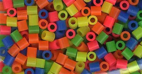 Sachet 1000 perles Hama - fluo mixte - 20752 - Perles à Repasser | Cultura