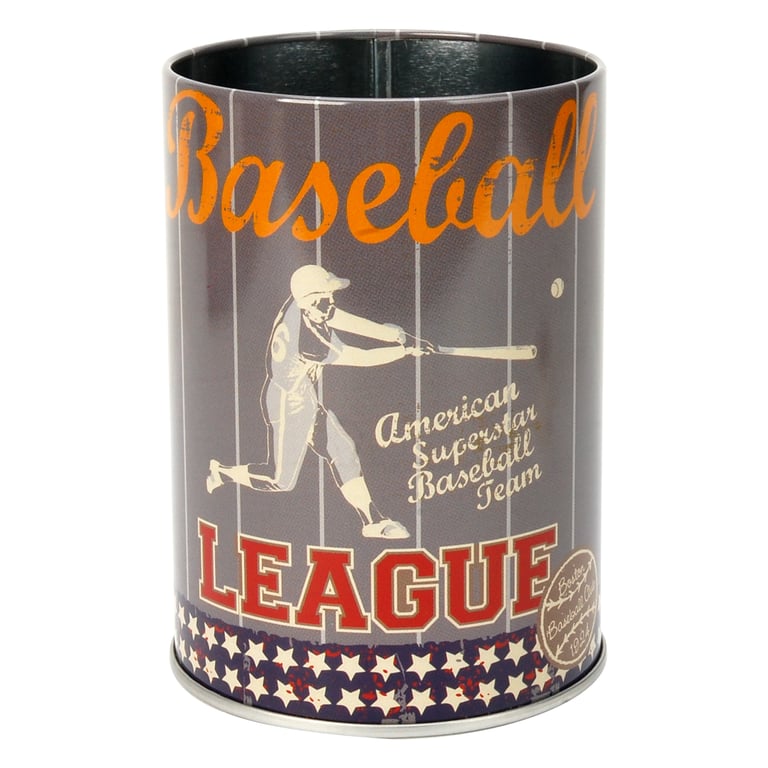 POT A CRAYONS METAL BASEBALL | Cultura