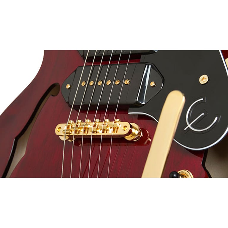 Epiphone - Riviera Custom P-93 Wine red - Guitare électrique | Cultura