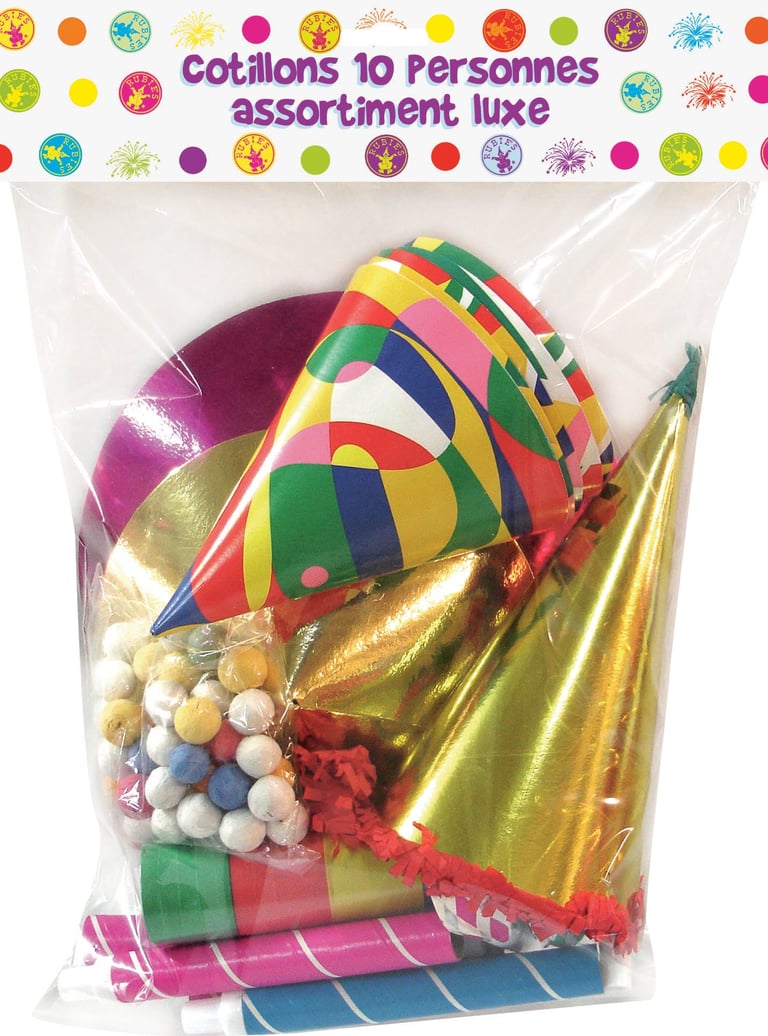 Sachet cotillon luxe - 10 personnes - Cotillons - Animer la fête ...