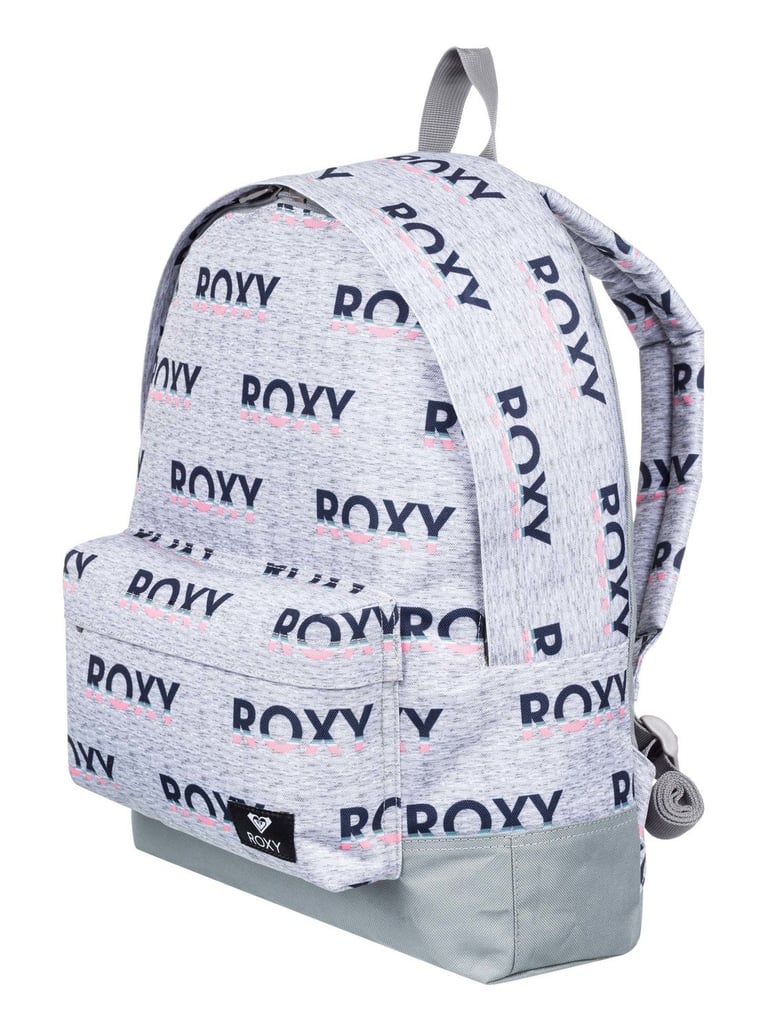 Sac à dos 1 compartiment - Sugar Baby Lettering - Roxy - Gris | Cultura