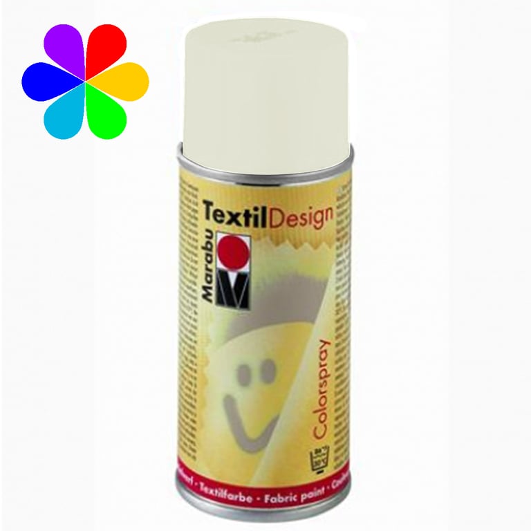 SPRAY TEXTILE 150ML BLANC SPRAY TEXTILD 150ML BLANC - Peinture textile ...