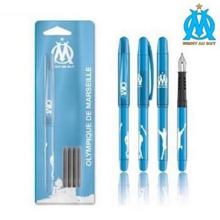 Goodies Om Stylo Plume Olympique De Marseille Pas Cher Mini Kit