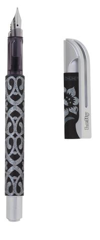 STYLO PLUME POUR GAUCHERS FLOR STYLO PLUME POUR GAUCHERS FLORAL GLITTER ...