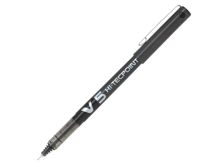 Stylo roller - Noir - V5 - Pointe fine - Pilot - Stylo Roller | Cultura