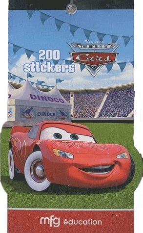 The World of Cars 200 stickers - Gommettes - stickers - Découpage ...