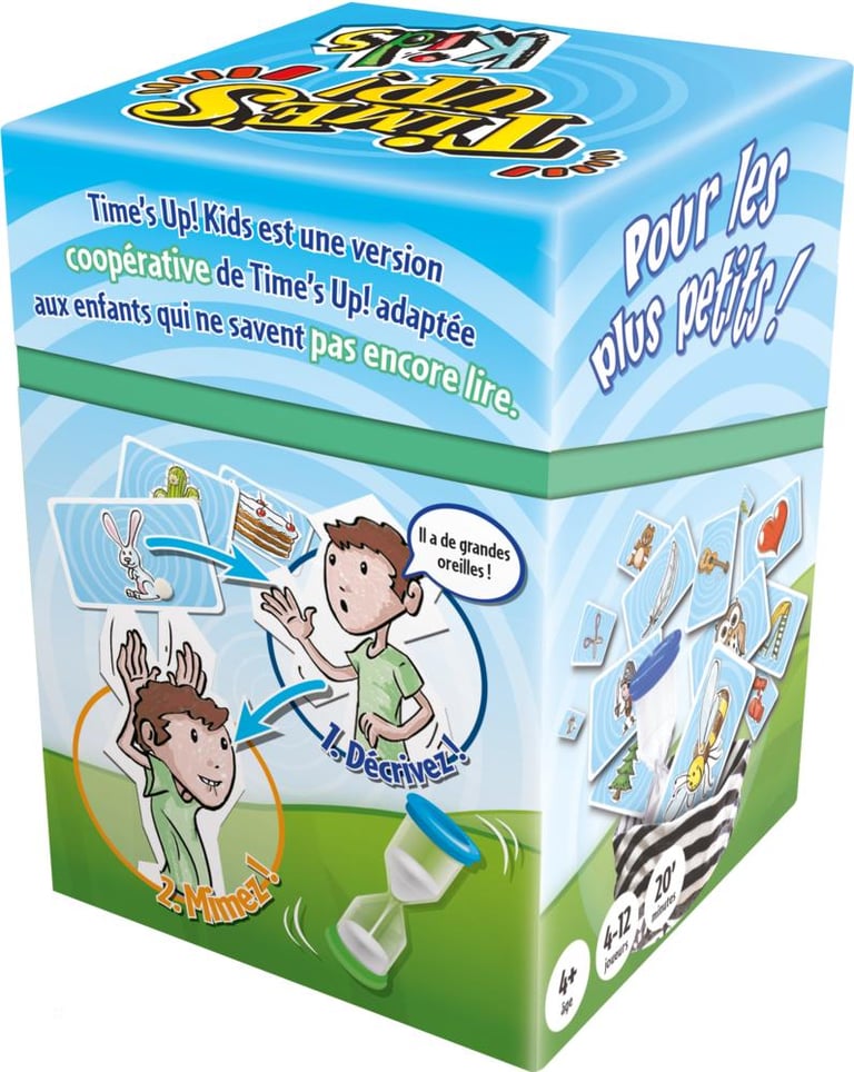 Time's Up Kids - De 3 à 4 ans - Jeux de société enfants - Jeux de ...