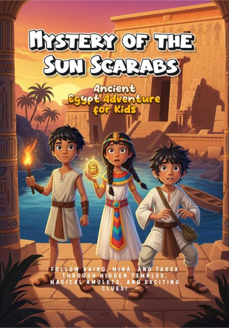 Mystery of the Sun Scarabs: Ancient Egypt Adventure for Kids : Follow ...