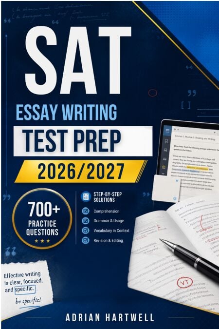 SAT ESSAY WRITING TEST PREP 2026/2027 - A Step-by-Step Guide to ...