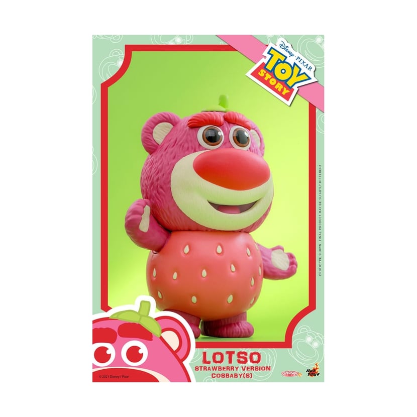 Toy Story 3 - Figurine Cosbaby (S) Lotso (Strawberry Version) 10 cm ...