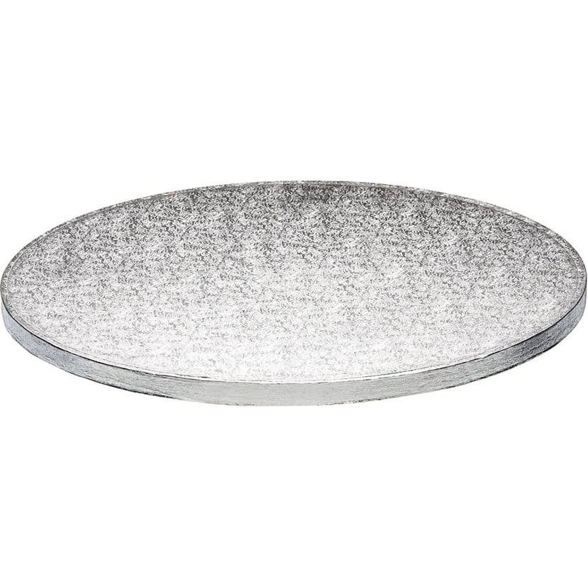 Plateau de présentation à Gâteau Rond Argent - Décorer la table - Fêtes ...