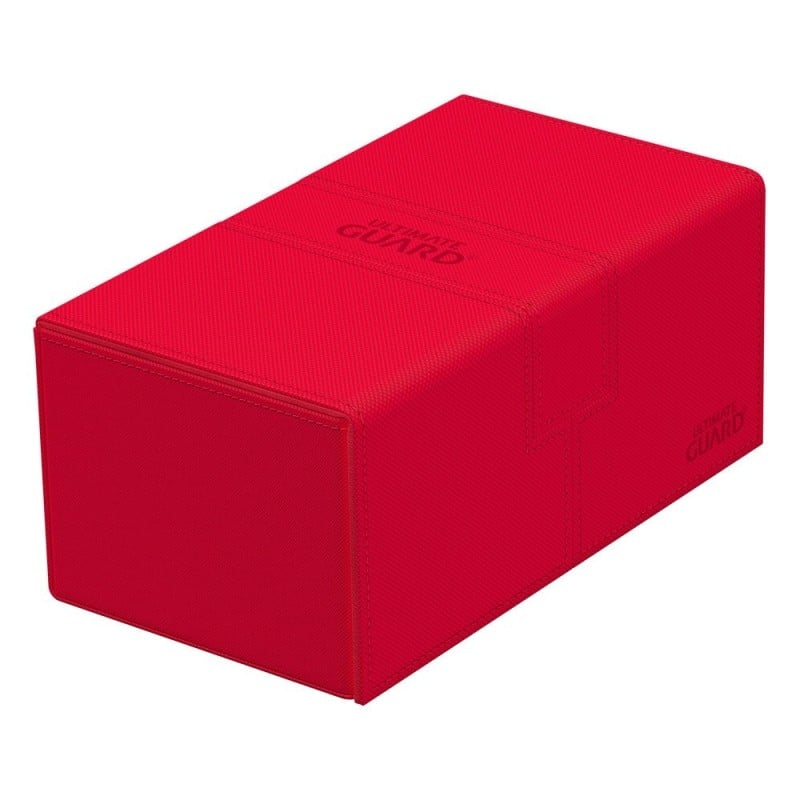 Ultimate Guard - Twin Flip`n`Tray 200+ XenoSkin Monocolor Rouge ...