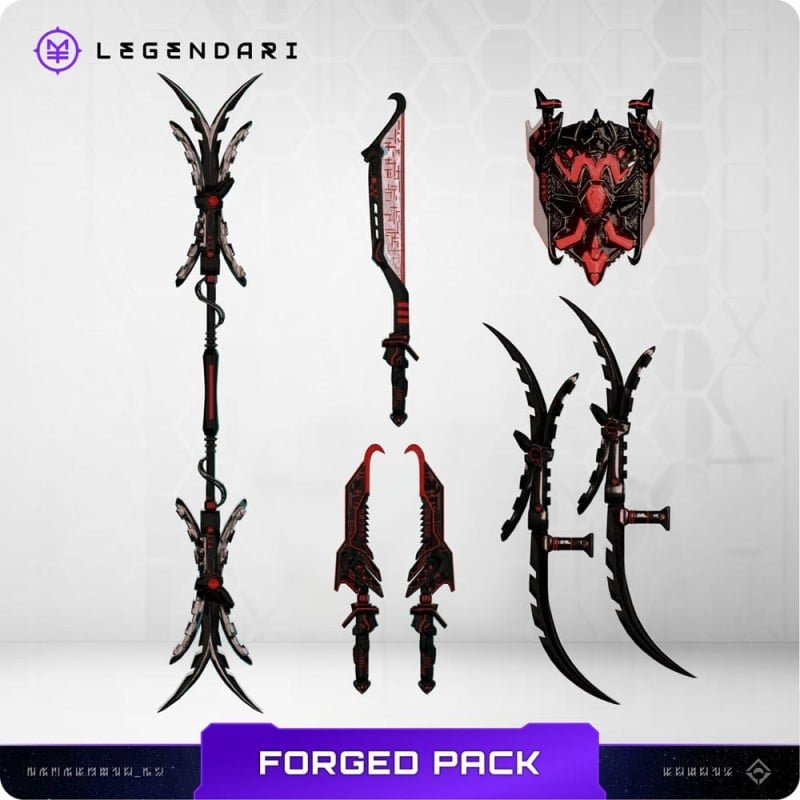 Legendari - Pack accessoires Forged Weapons- Figurines - Produits ...