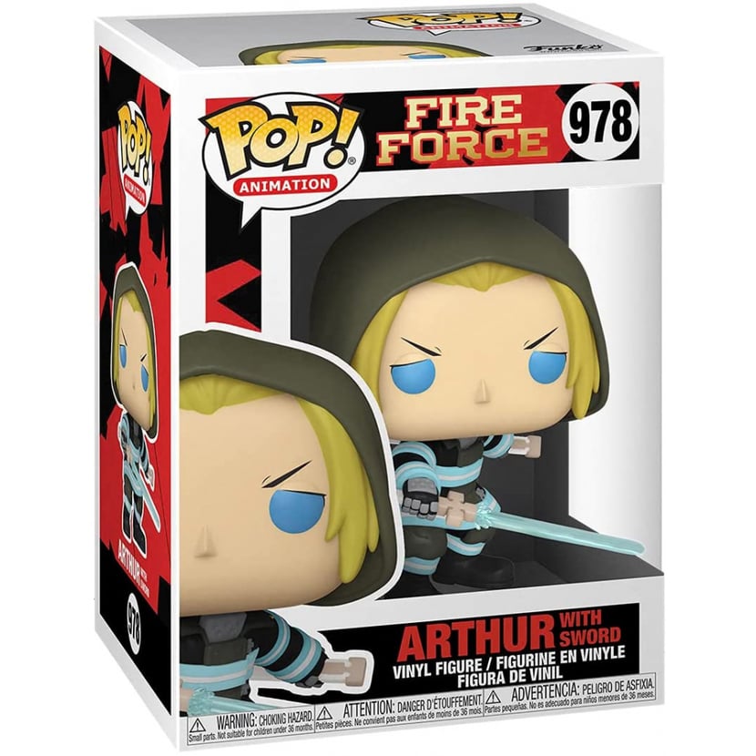 Fire Force - Figurine Arthur With Sword Ver. Funko Pop [978]- Figurines ...
