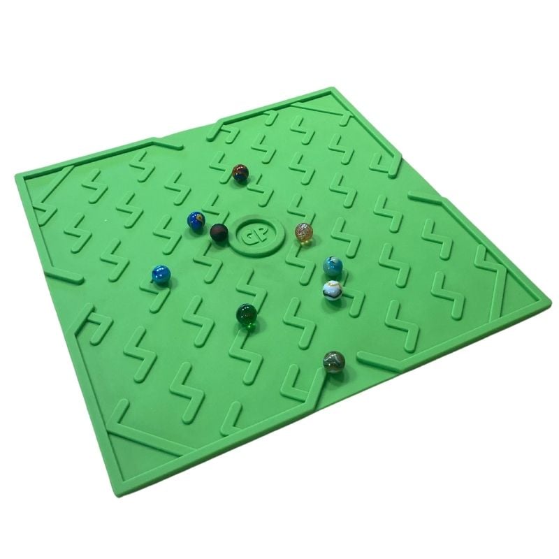 Tapis de jeu pour billes "Game Plak’ Eclair Vert" - Billes - Jeux de ...