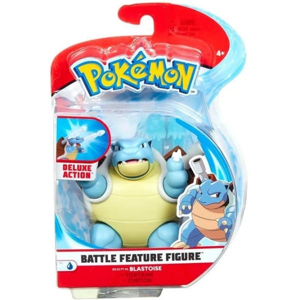 Pokemon battle feature tortank - pokemon - figurine action deluxe ...