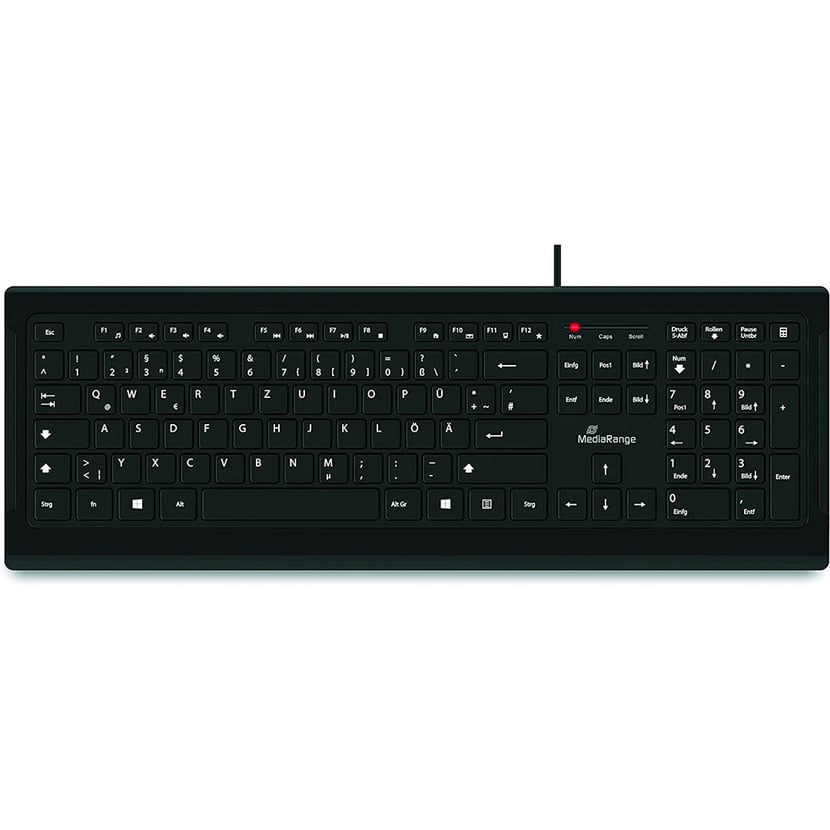 Clavier filaire MediaRange MROS101-FR - Touches ultraplates - AZERTY ...