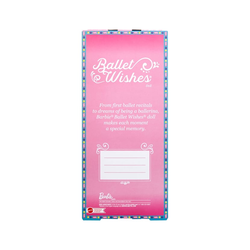 Barbie Signature Milestones - Poupée Ballet Wishes | Cultura