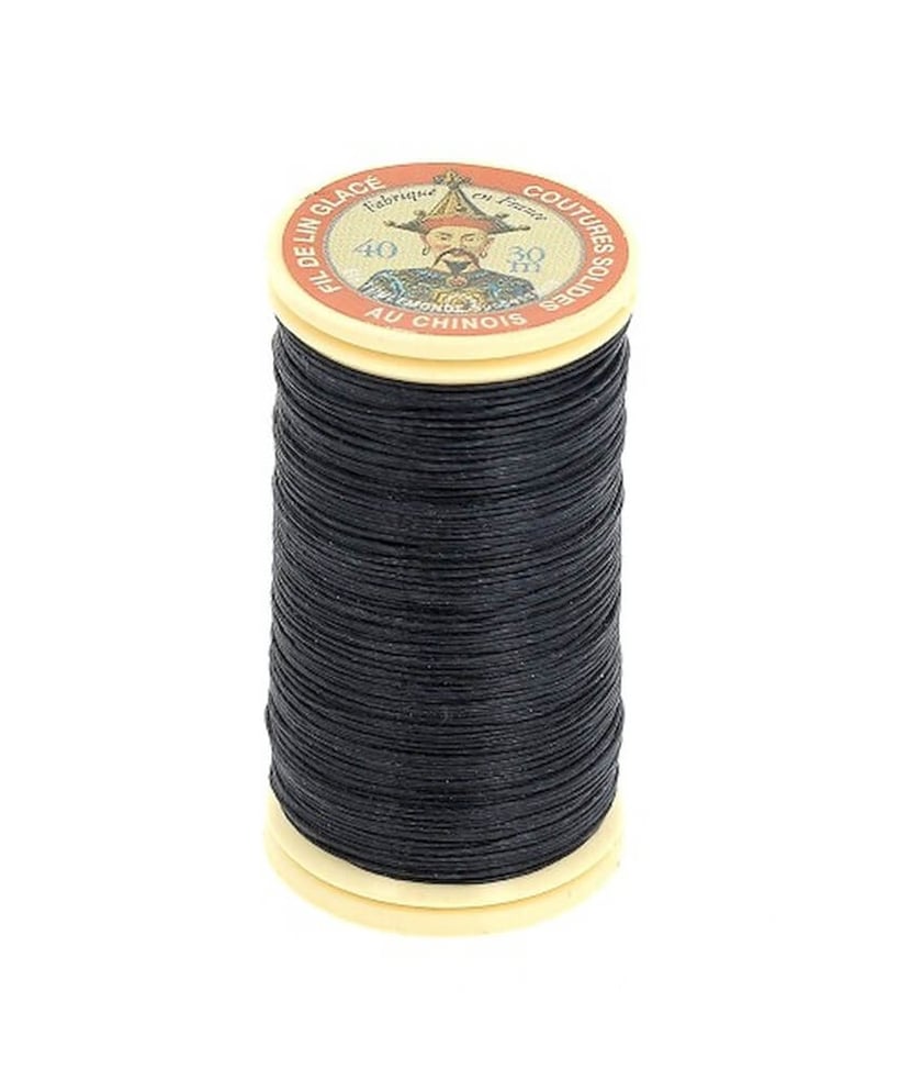 Fil lin glacé 30 m – Fil au Chinois – N° 40 – Fil de lin retors, lisse ...