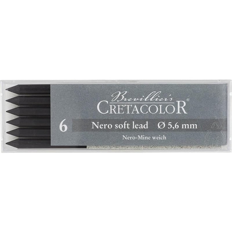 Mines graphite - Noir - Tendre - Dessin, croquis et esquisse - Boîte de ...