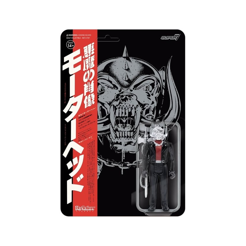 Motorhead - Figurine ReAction Warpig (Japanese Chrome) 10 cm ...