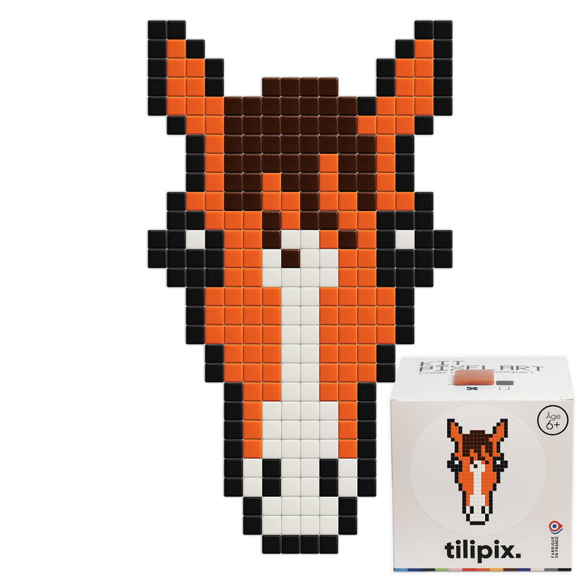 Kit mosaïque DIY pixel art - Cheval - Mini- Kits Mosaïque - Mosaïque ...