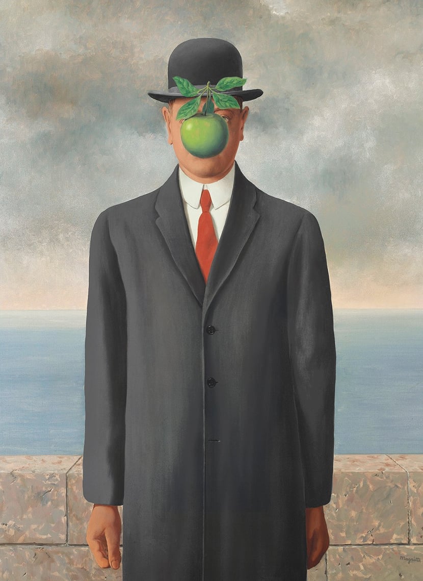Puzzle 1000 pièces - René Magritte - Le Fils de l'Homme - Eurographics ...
