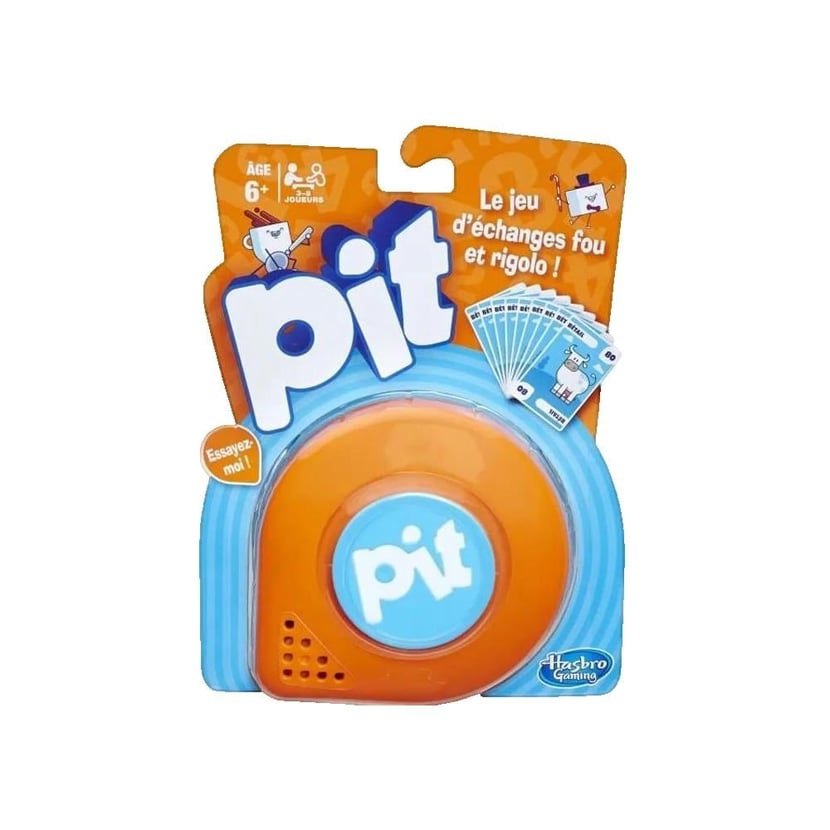 Jeu de cartes Hasbro The Pit Coloré- Jeux classiques | Cultura
