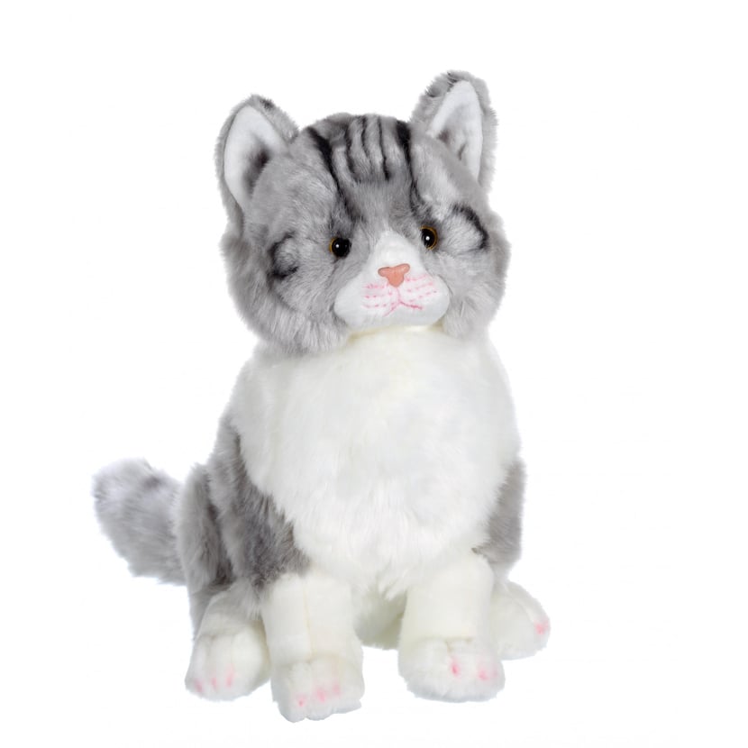 Chat Gros matou gris - 33 cm - Peluche et Doudou - Jeux d'éveil | Cultura
