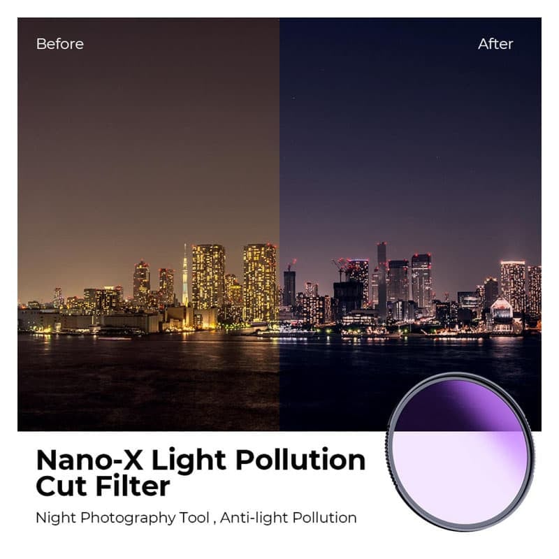 K&F Filtre Nano X natural night light 55mm | Cultura