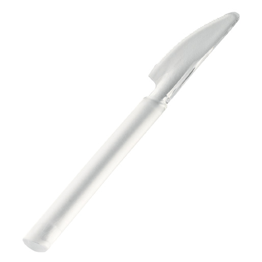 12 Couteaux Plastique transparent Luxor réutilisables - Décorer la ...